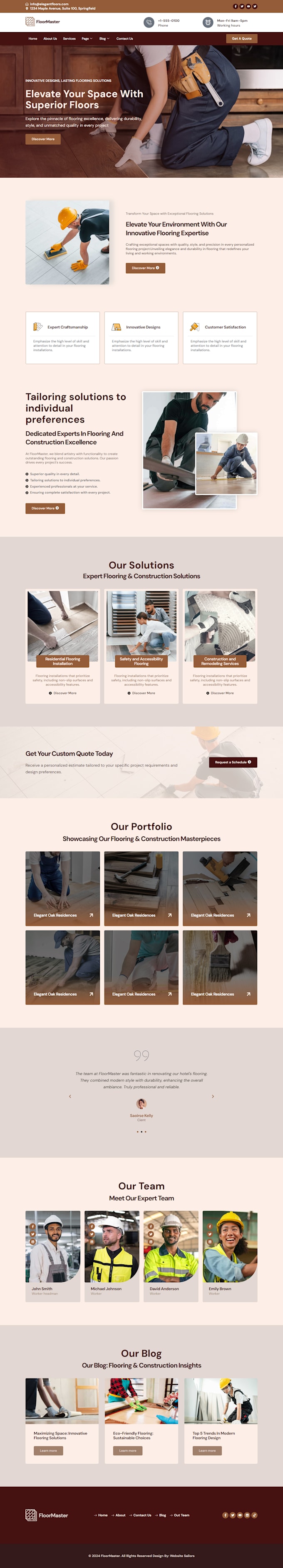 Do responsive wordpress design redesign revamp website theme ...