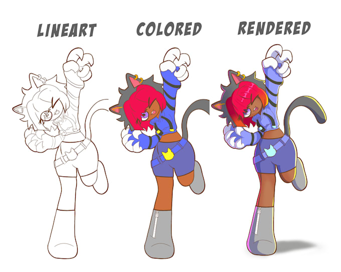 Draw unique characters for games, comics, manga and more by Uncle_drew ...