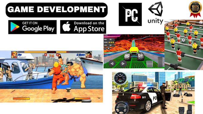 Develop unity 2d, 3d, video game, multiplayer, webgl ios and unity mobile game by Haziiz011 | Fiverr