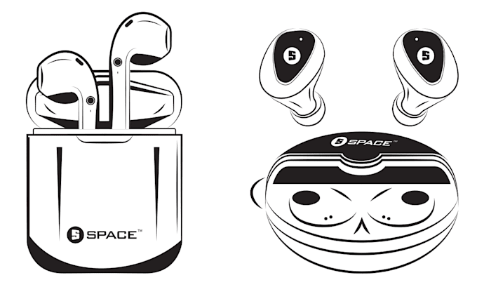 Custom product line art and illustrations, personalized drawings by ...