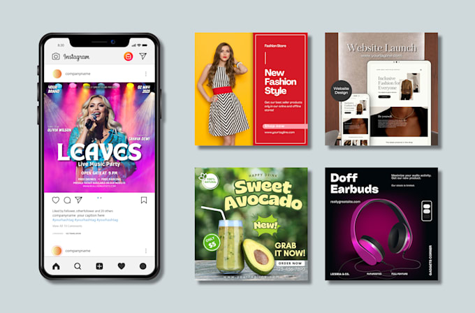 Design pro social media post ads pdfs and canva templates by Niknith ...