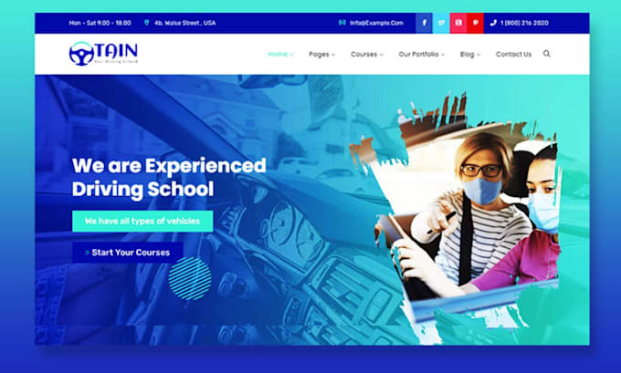 Build your institute, school, campus website with e learning system by ...