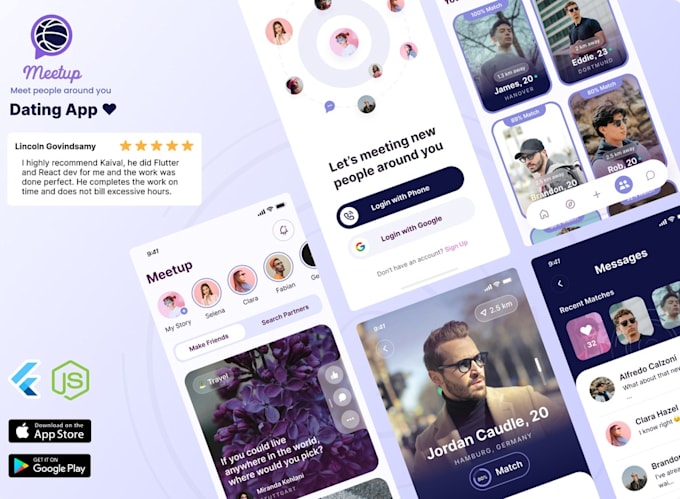 Flutter mobile app development, ios app development, create app, flutter app by Jasma_kummar ...