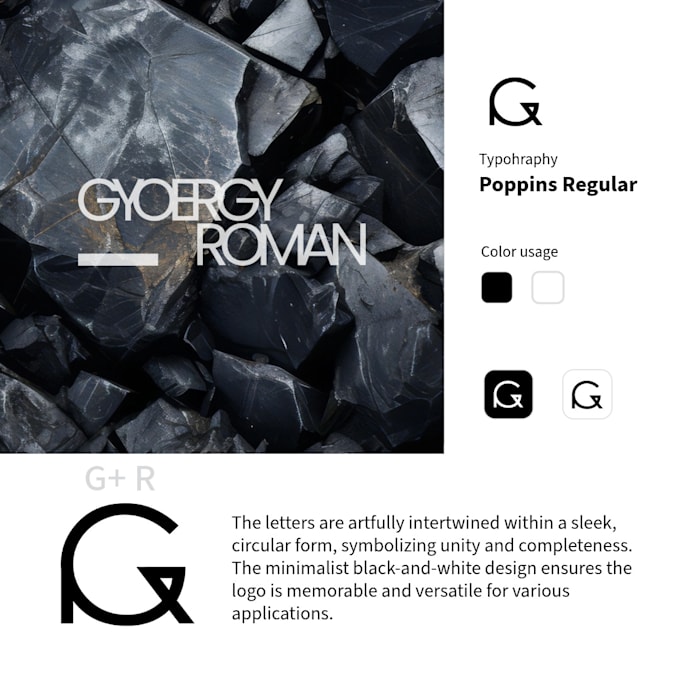 Do unique symbol logo by Gyrgyroman | Fiverr