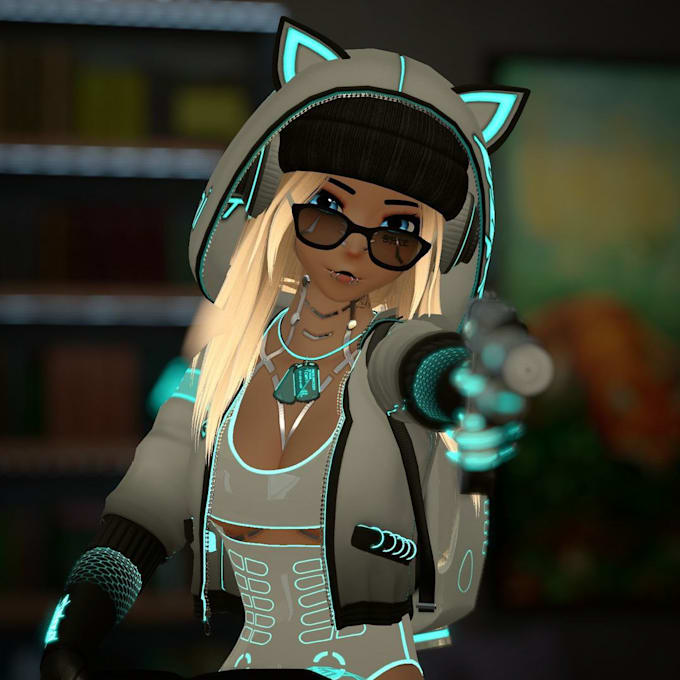 Create and rig vrchat avatar, vr chat avatar, vtuber model, vrc avatar ...