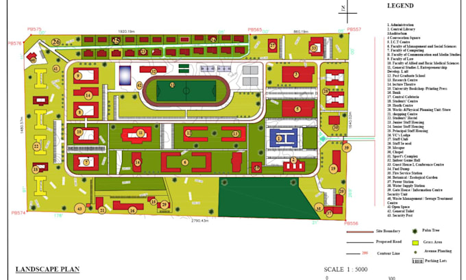Create site map, master plan and site layout by Praisechukwekwu | Fiverr