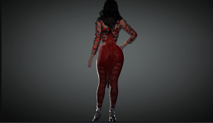 Create 3d realistic human nsfw art ,3d texture, animate 3d, rig unity stylized by Marialuara ...