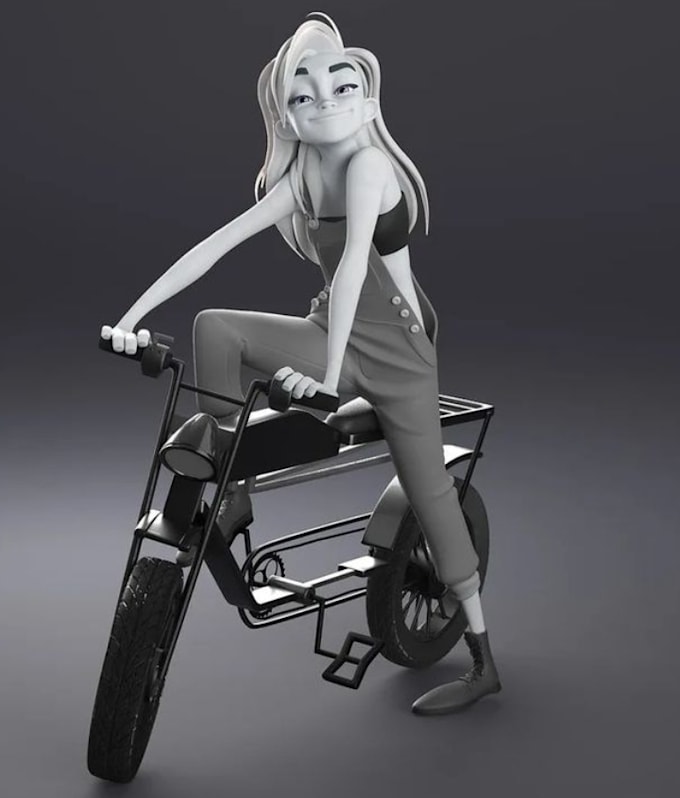 Create 2d character design 2d cartoon modeling 2d character design ...