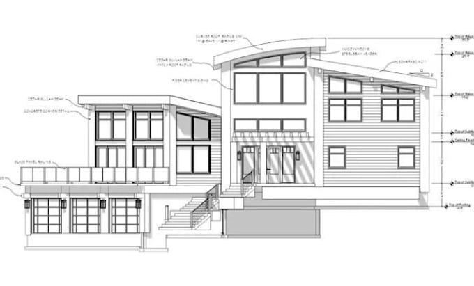 Create architectural and structural drawing, using autocad as a drafter ...