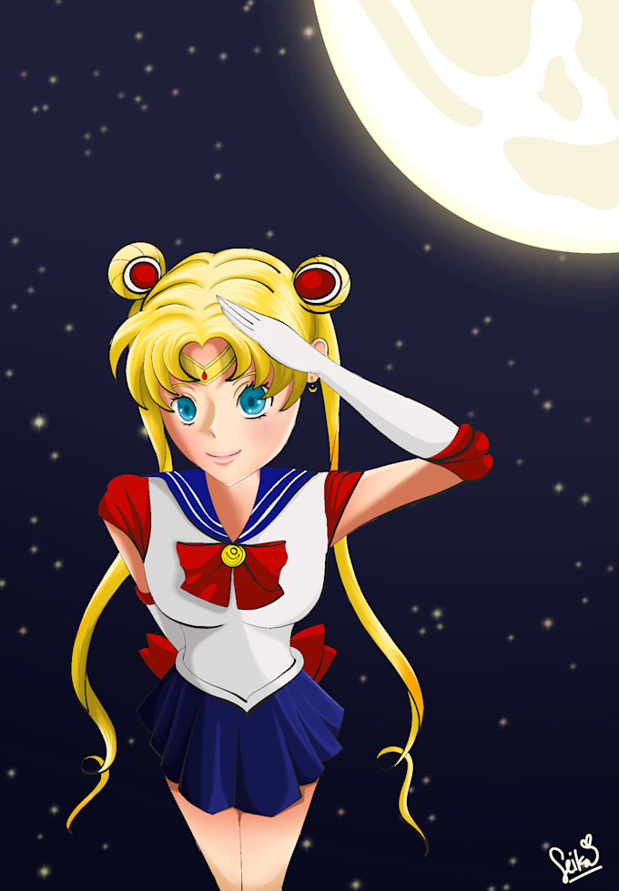 Draw fanart anime or official character or idol cartoon by Seikanoir ...