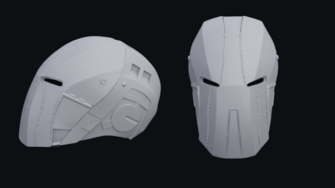 Design 3d helmet, 3d mask, props and cosplay for printing by Josh_lens ...