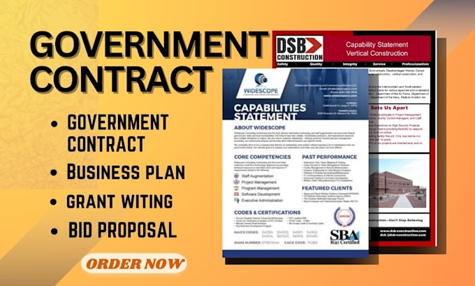 Government capability statement, capability statement, government ...