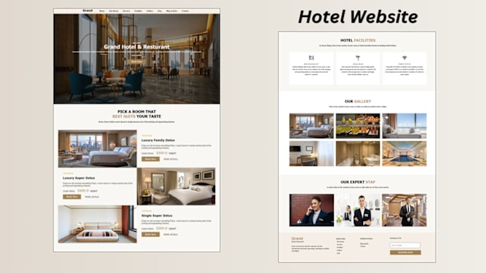 Create Unique Custom Website Design Using Html Css Jquery Bootstrap By Kazijahid113 Fiverr