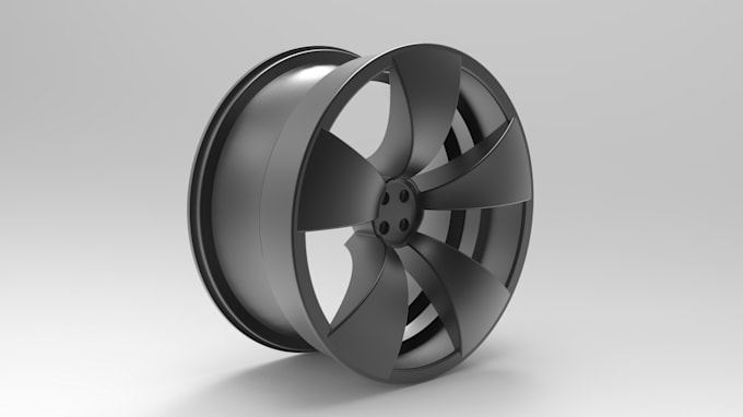 Design your custom wheel rim in solidworks by Chetanrawat22 | Fiverr