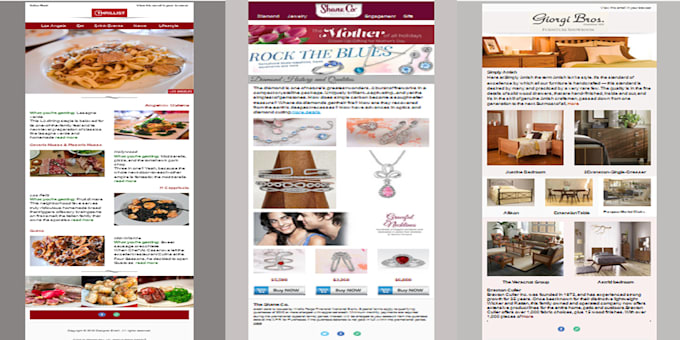 Decorated attractive email template by Shahi26 | Fiverr