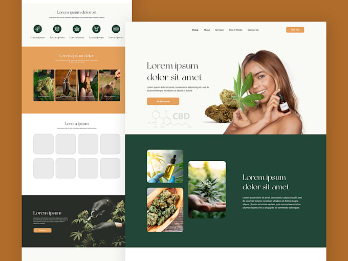 Do cbd logo, vape, cigar, cannabis, marijuana, hemp, weed, tobacco, cbd website by Valerie ...