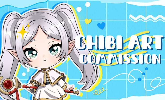 Draw cute chibi character for any purposes by Kezzle_ | Fiverr