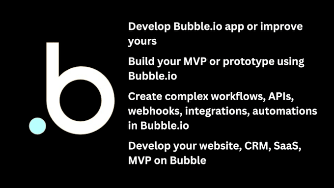 Develop bubble io app developer bubble saas crm bubbleio mvp pwa by ... Develop bubble io app developer bubble saas crm bubbleio mvp pwa by ...