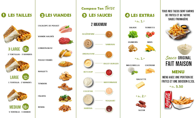 Design professional screen menu for restaurants by Rabigenious | Fiverr