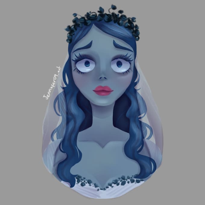 Custom art 2d character designs by Jennxfer09 | Fiverr