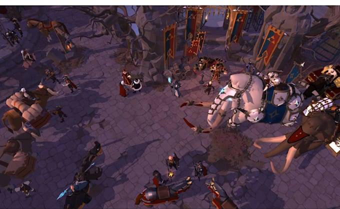 Develop mmorpg game, open world mmorpg game, moba game, multiplayer rpg game by Jerry_aldrich ...