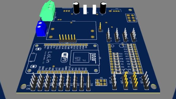 Design pcb boards eagle pcd design, schematics gerbers easyeda, proteus ...