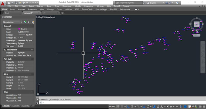 Draw your survey points to a drawing csv to dwg by Edyycreation | Fiverr