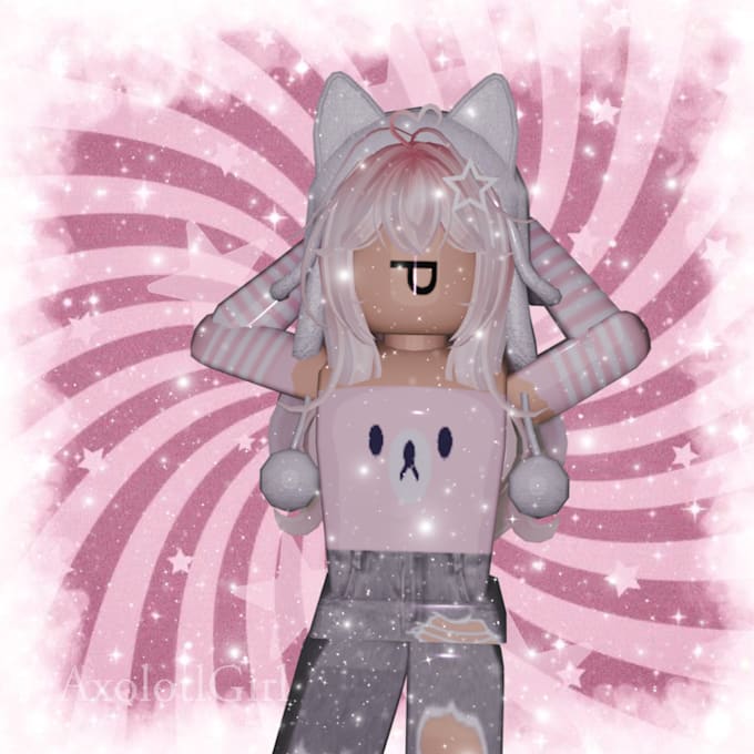 Make you a custom roblox gfx by Axolotlgirl | Fiverr