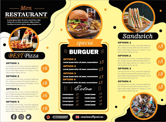 Professional menu design services elevate your brand with customized ...