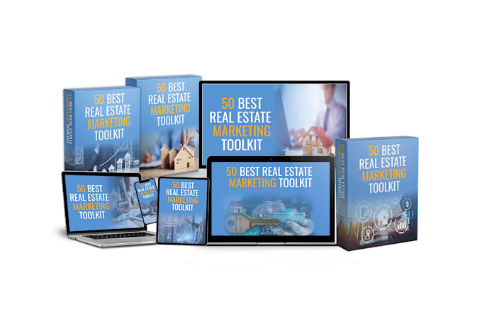 Design digital product mockup, online course cover and ecover bundle by ...