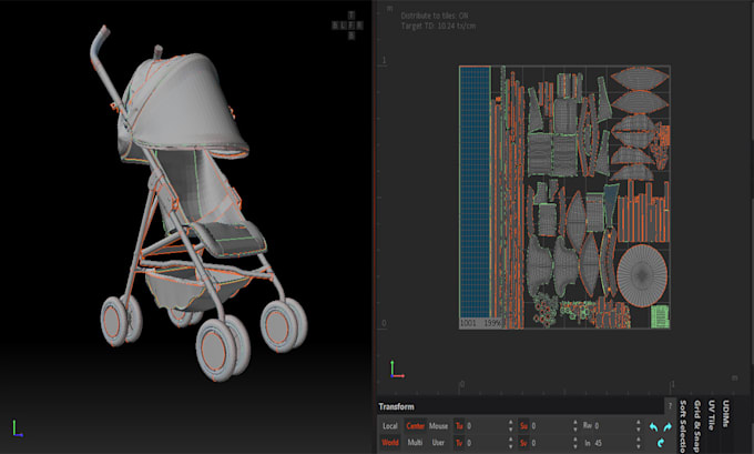Uv unwrap and uv mapping your 3d model by Mdemon931 | Fiverr