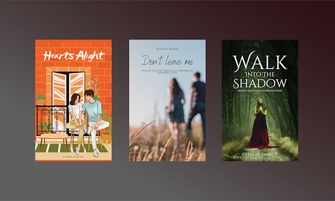 Design a professional poetry book cover by Deepidesign | Fiverr