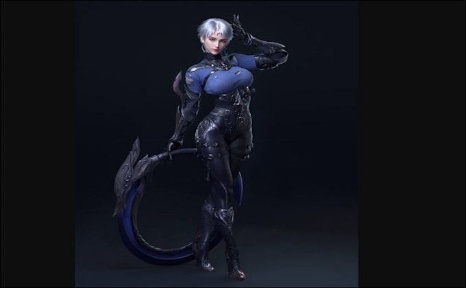 3d character modeling polycount modular, sculpt3d game, nsfw toogle, texture by Chanmar_mar | Fiverr