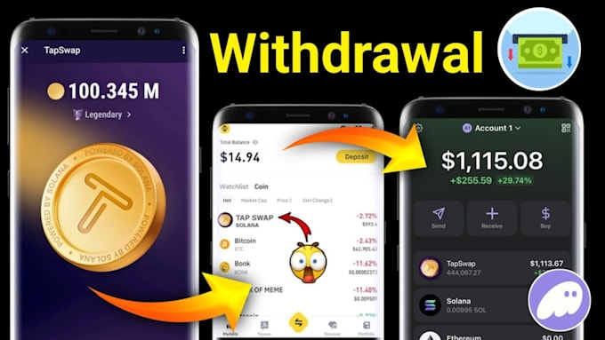 Develop tapswap telegram mini bot,mini app,mini game, mini website,clone by Lixelbot | Fiverr
