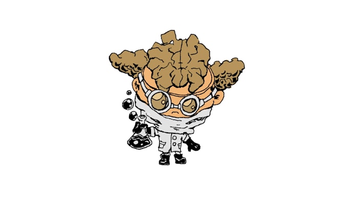 Draw cute food and drink themed monsters and characters in my own style ...