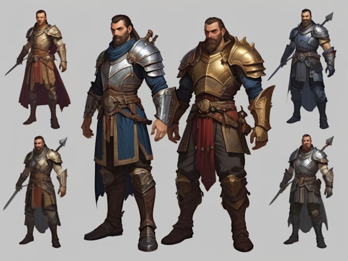 Create amazing d and d character for you by Soraymas | Fiverr