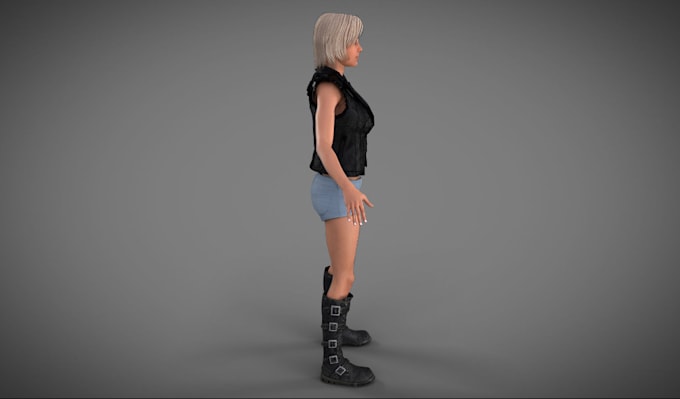 Ue5 Characterrealistic Character For Gamerig3d For Animazensfw Modelsculpt3d By Onaharaoila
