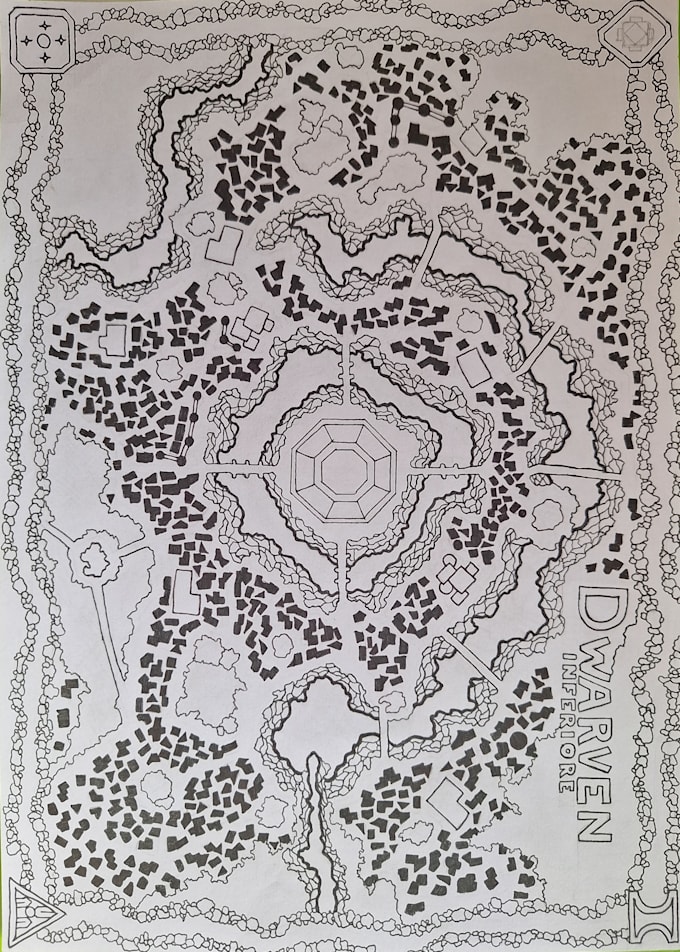 Draw fantasy maps of cities, regions and continents for you by ...