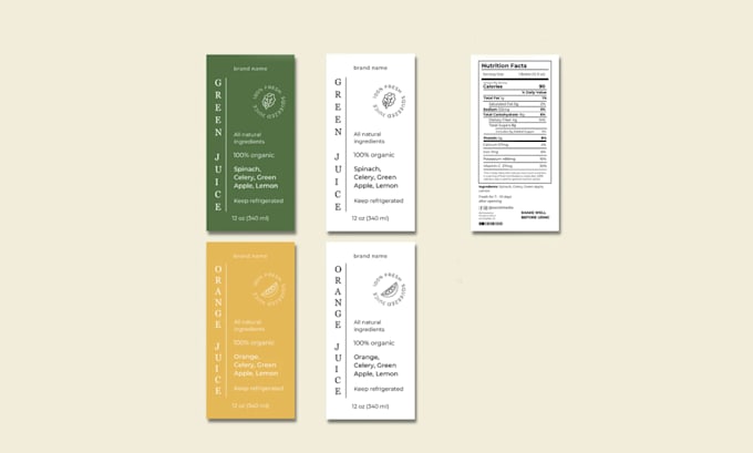 Do editable electrolyte drinks bottle label design by Charlotte_jmy ...