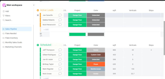 Setup Custom Monday Crm Project Management Integration By Simonmatics1