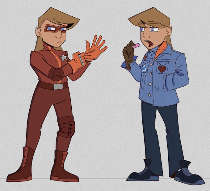 Do a character line up in a cartoon style by Taylor_beth | Fiverr