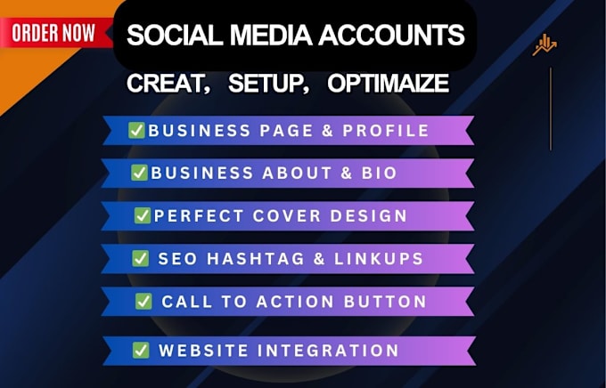 Create Set Up And Optimize Your Social Media Business Accounts By