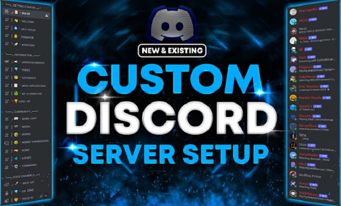 Develop high performance fivem server, discord server, fivem bot ...