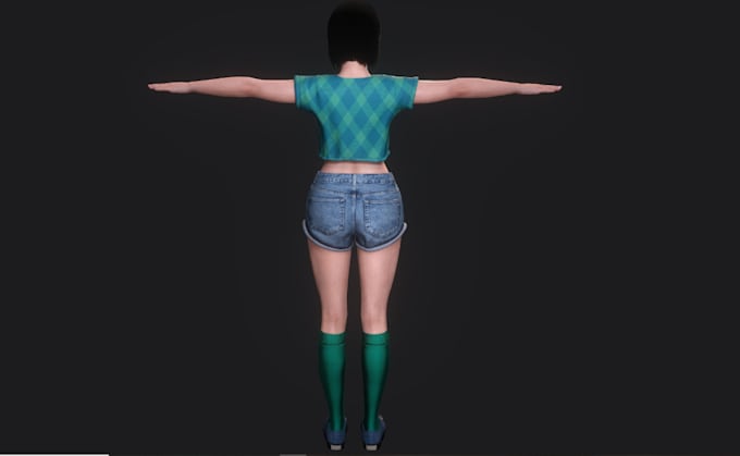 Render fantasy character,unique realistic 3d human model,3d animaze ...