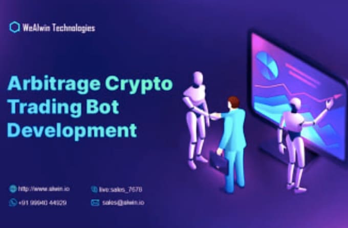 Develop arbitrage bot, scalpin crypto trading bot, grid trading bot ...