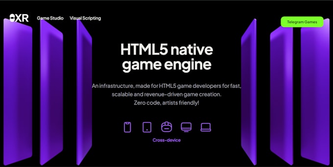 Design tap bot mini app game using figma, 8xr game engine telegram bot ...