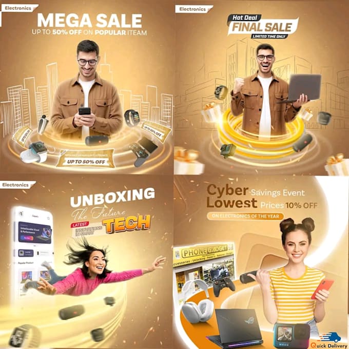 Do graphic design like logo, banner, flyer, photoshop and vector ...
