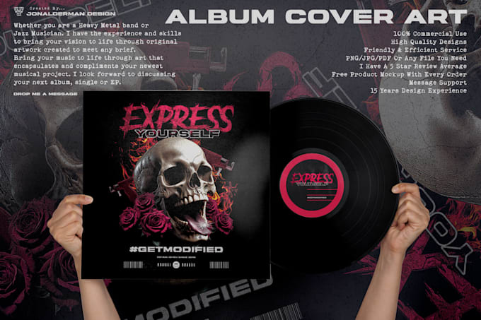 Design professional album cover art by Jonrg86 | Fiverr