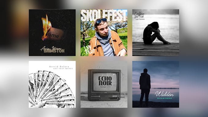 Design your cover art for your next single by Louiemaric1 | Fiverr