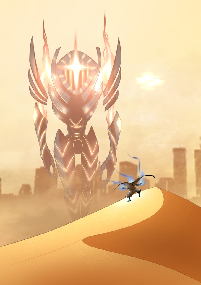 Do epic splashart and illustration for your project by Fudo_san64 | Fiverr